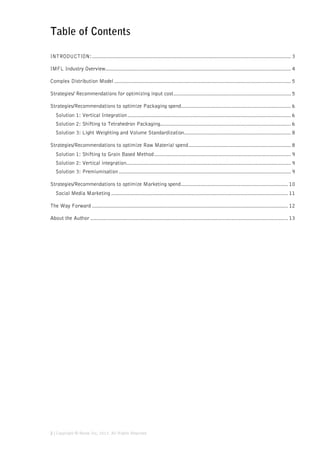 What is affecting the profit margins of Indian Made Foreign Liquor ...