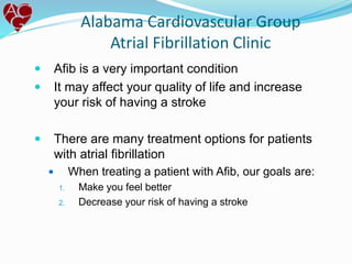 What is Atrial Fibrillation (afib)? | PPTX