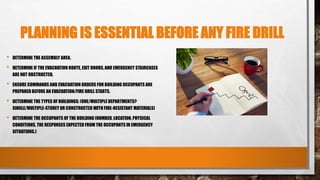 What is a fire drill | PPTX