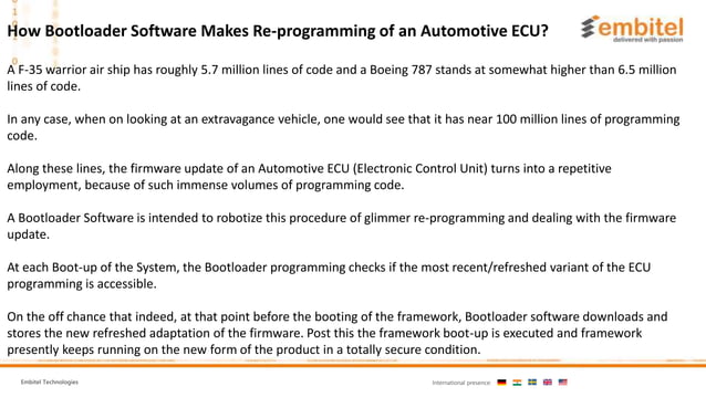 Understanding Flash Bootloader Software and Automotive ECU Reprogramming | PPTX | Operating ...