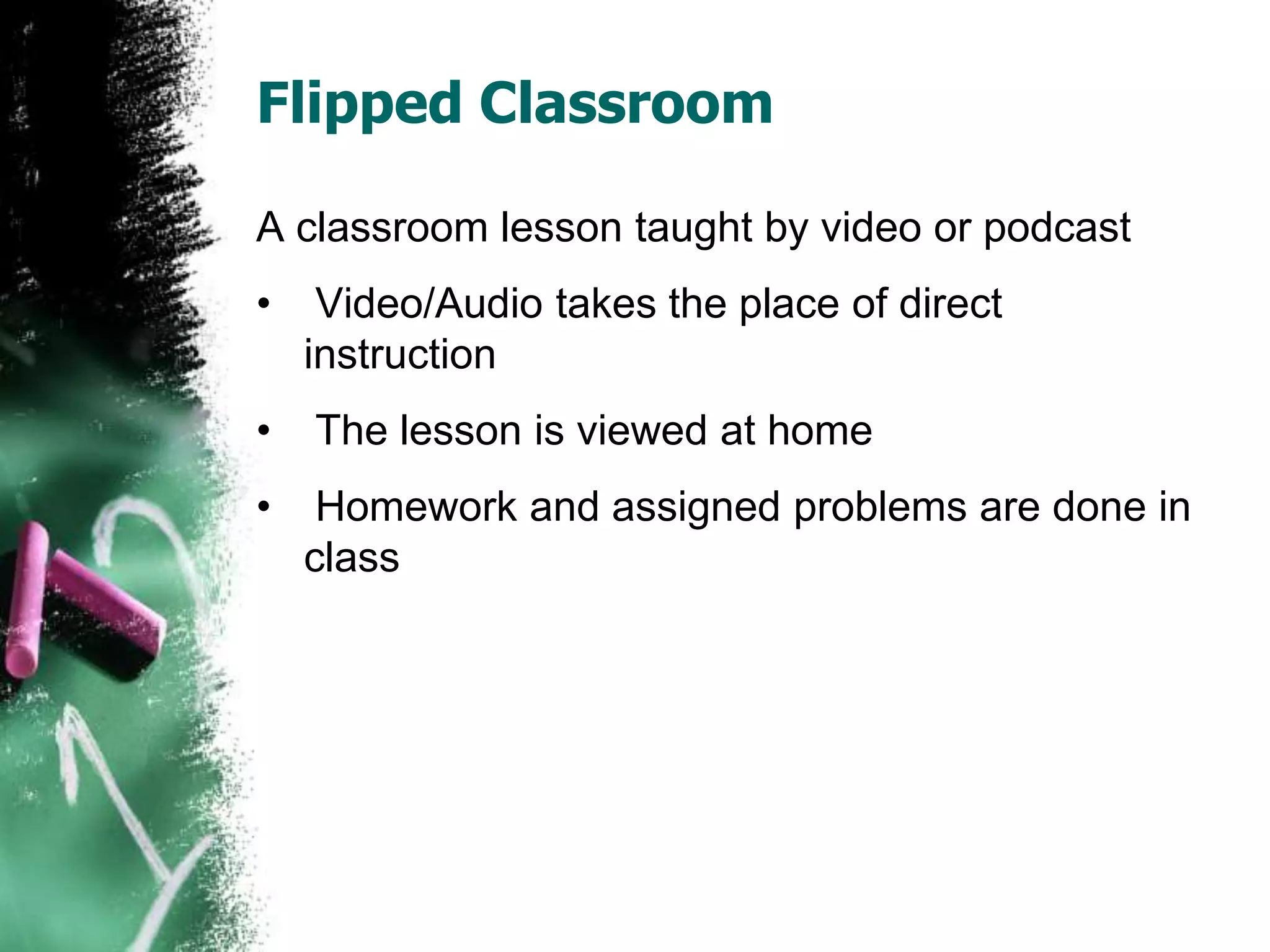 What is a flipped classroom | PPT