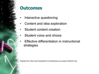 What is a flipped classroom | PPT