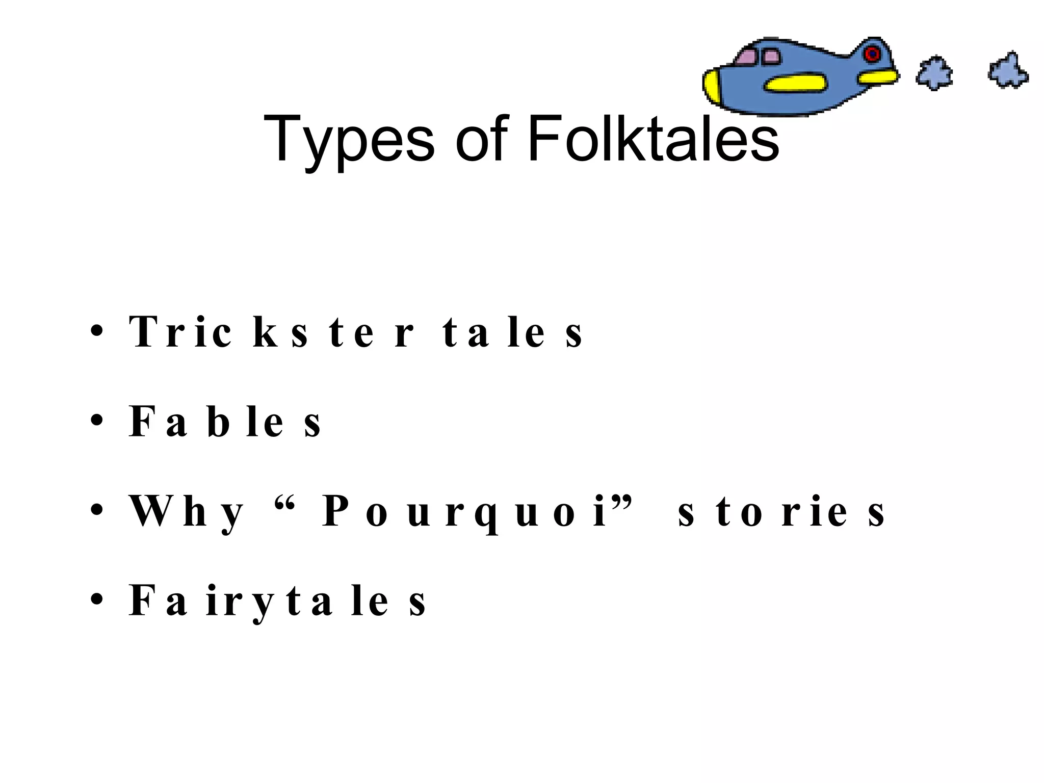 What Is A Folktale | PPT