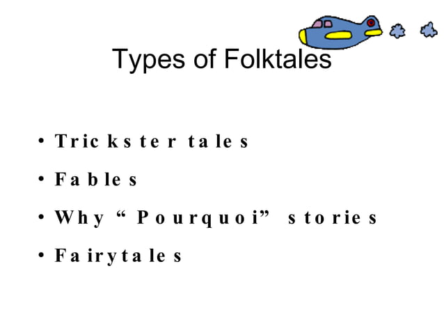 What Is A Folktale | PPT | Fantasy | Genres