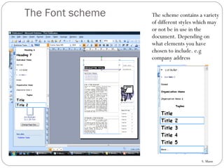 What Is A Font Style in Publisher 2007 | PPT