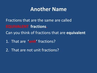 What is a fraction | PPTX