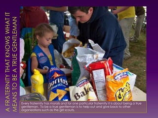 What Is A Fraternity About | PPTX