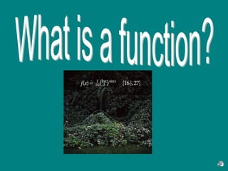 What isafunction | PPT
