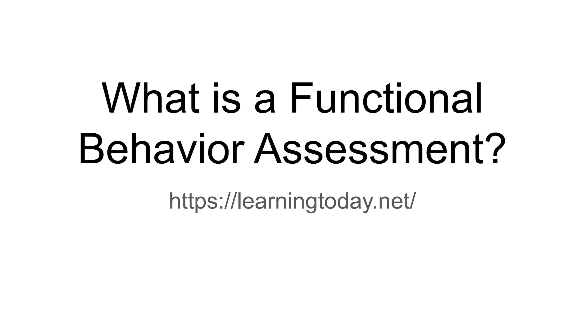 What is a Functional Behavior Assessment .pdf