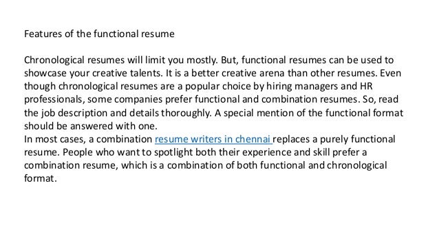 What is a functional resume | PPT