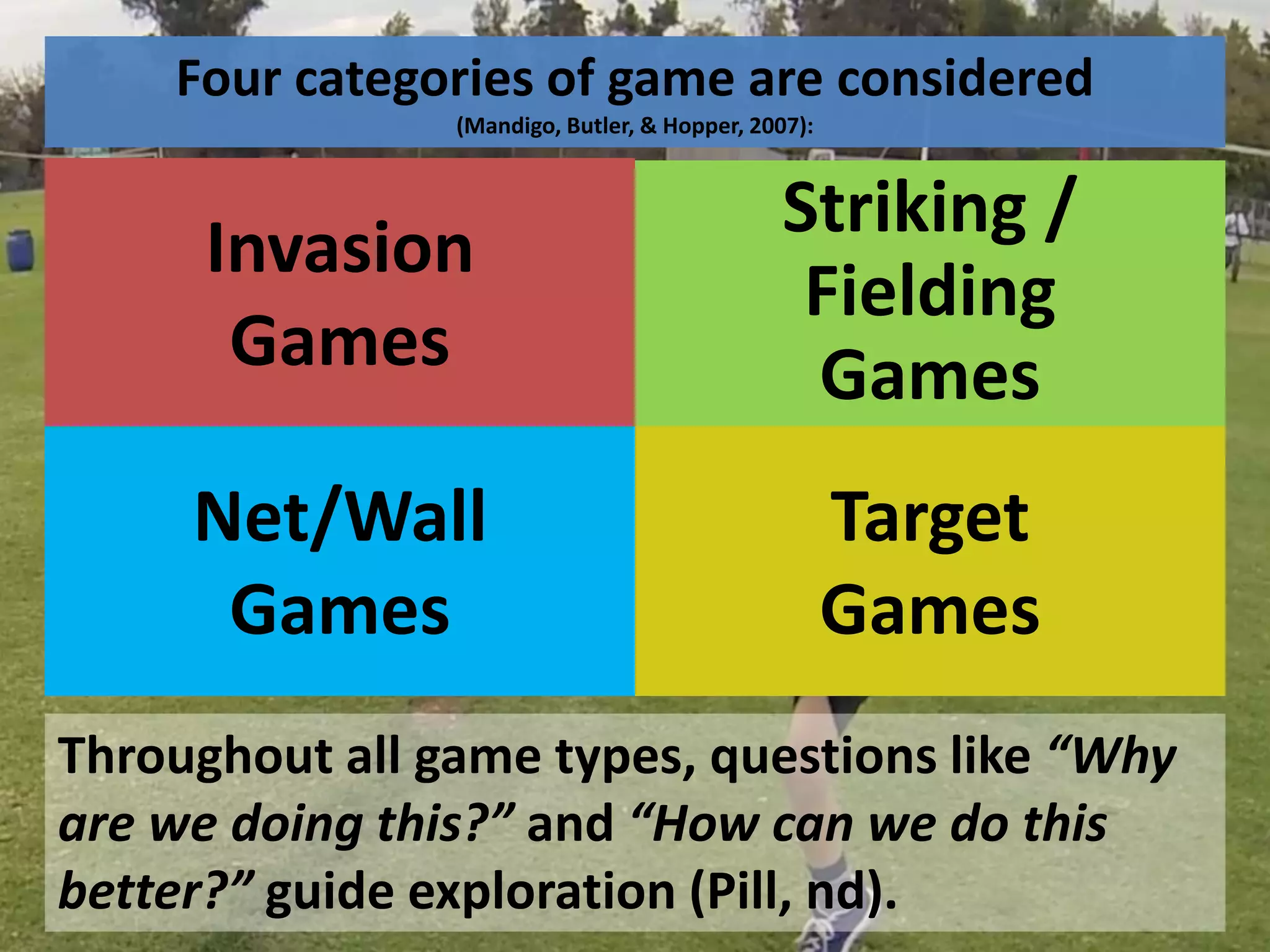 What is a games approach to teaching physical | PPTX