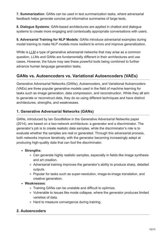 What is a GAN Generative Adversarial Networks Guide.pdf | Free Download
