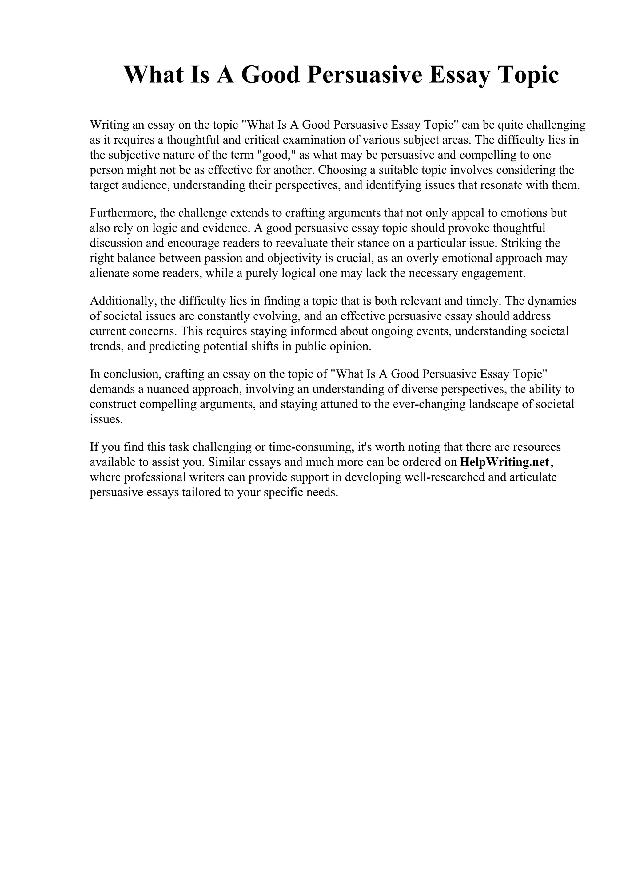 What Is A Good Persuasive Essay Topic.pdf