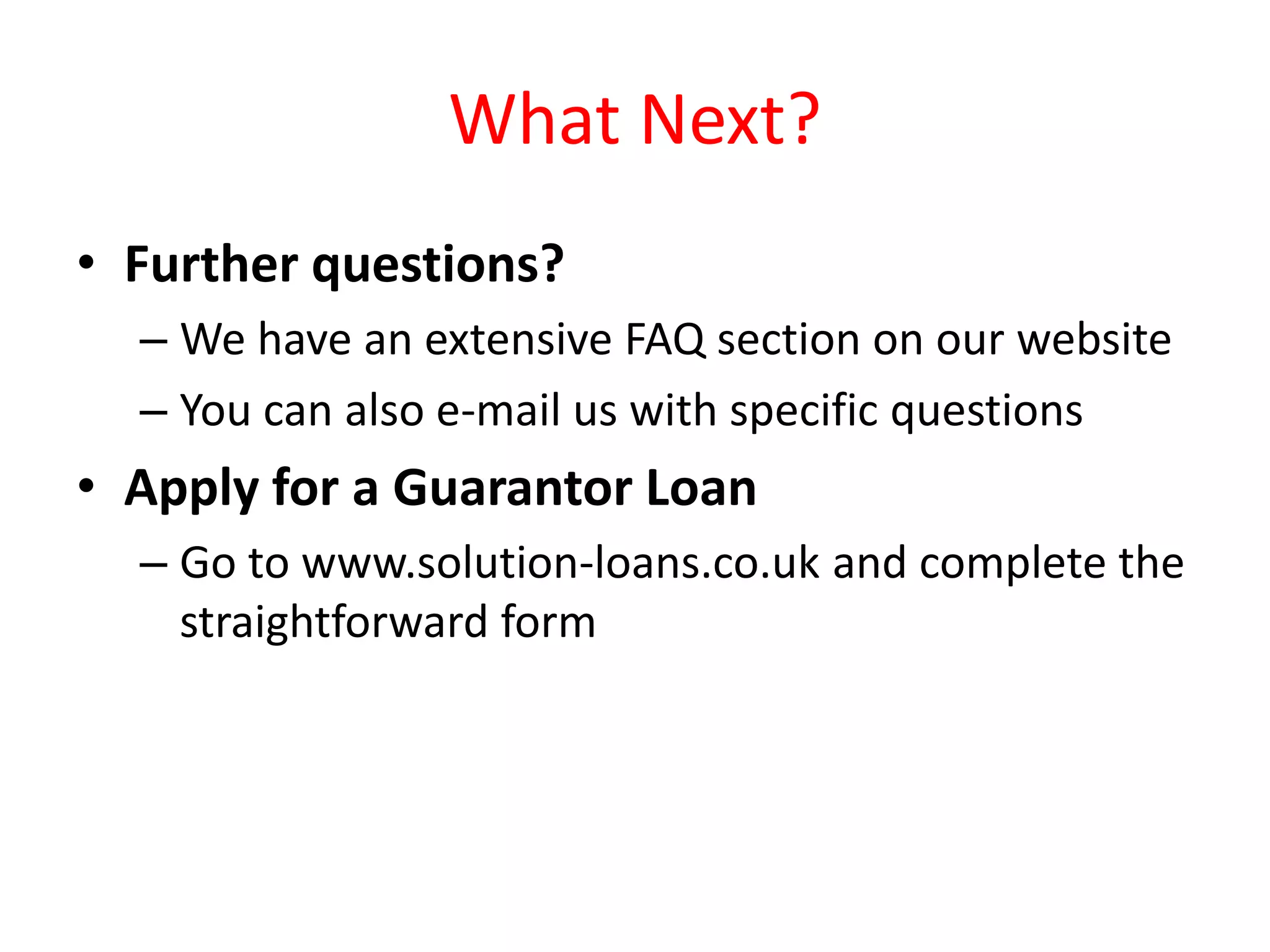 What is a guarantor | PPTX