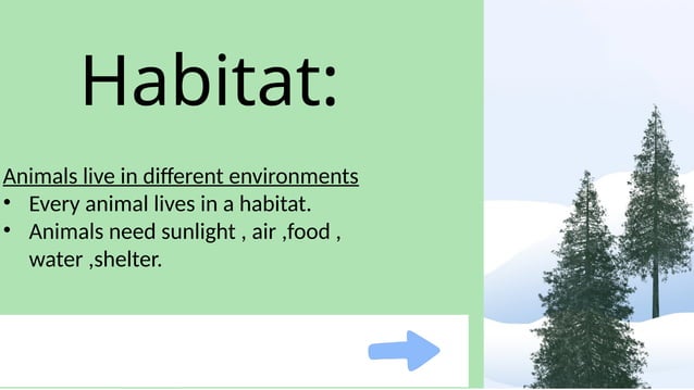 What is a Habitat PPT.pptx what plants and animals live | PPT