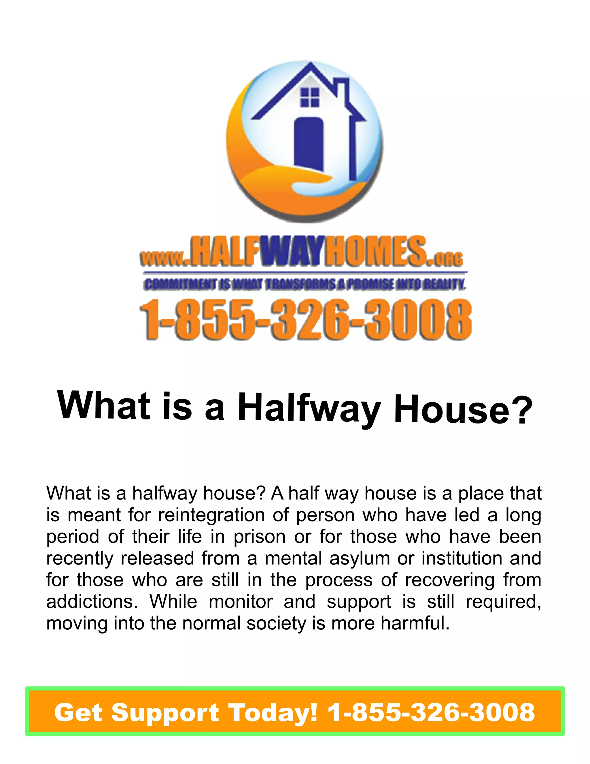 What is a Halfway House? | PDF