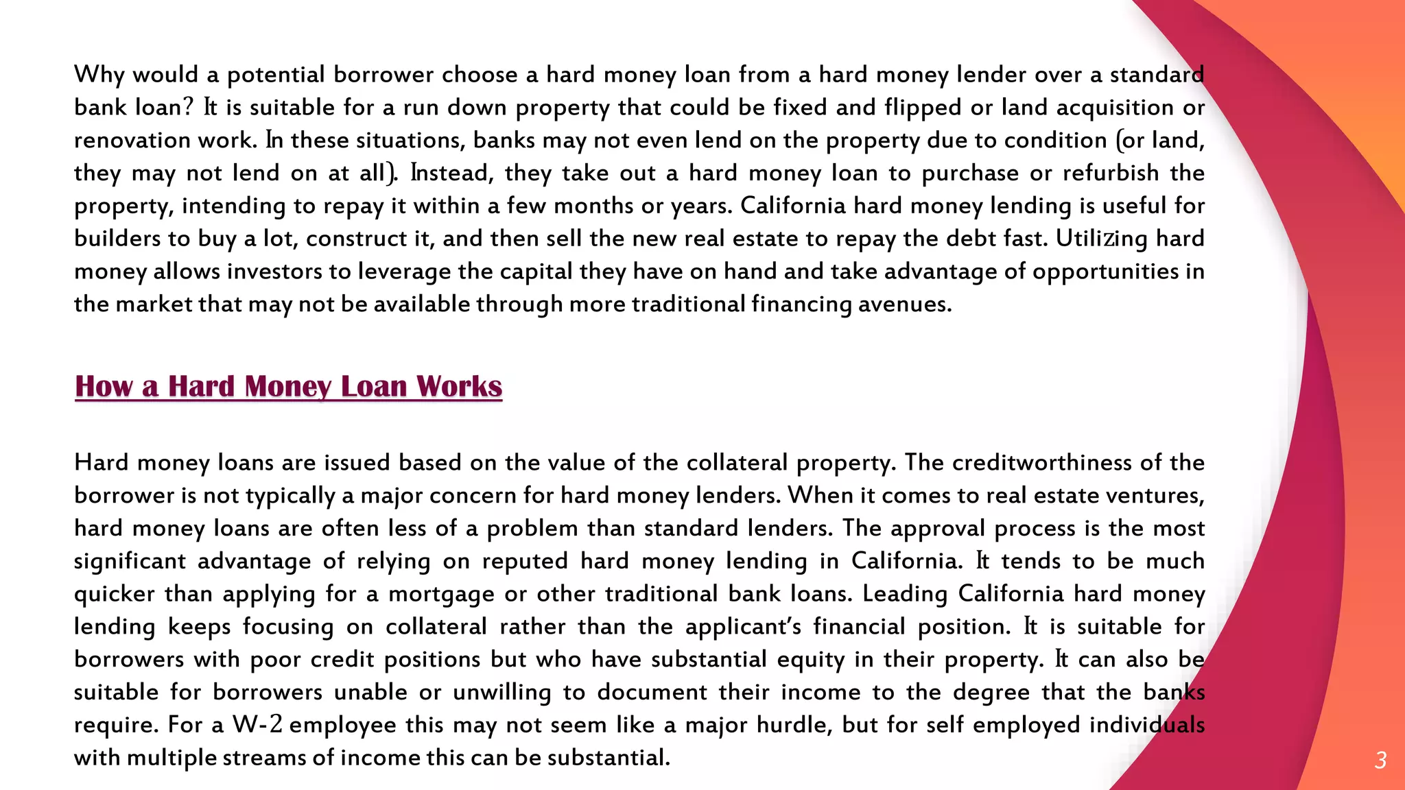What Is a Hard Money Loan How a Hard Money Loan Works | PPTX