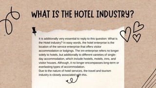What is a Hotel? | PPT