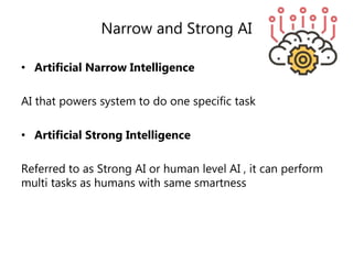 What is AI ( Arificial Intelligence)? | PPT