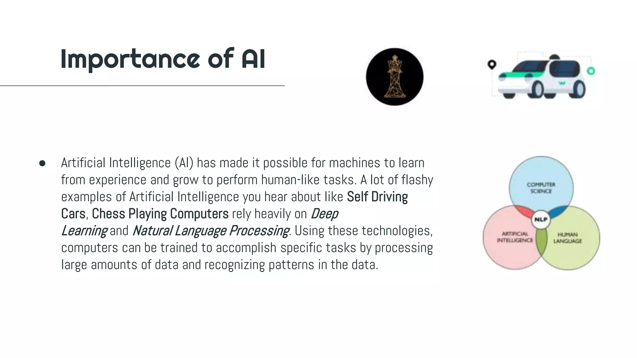 Artificial Intelligence | Introduction to AI | What is ai? | PPTX ...
