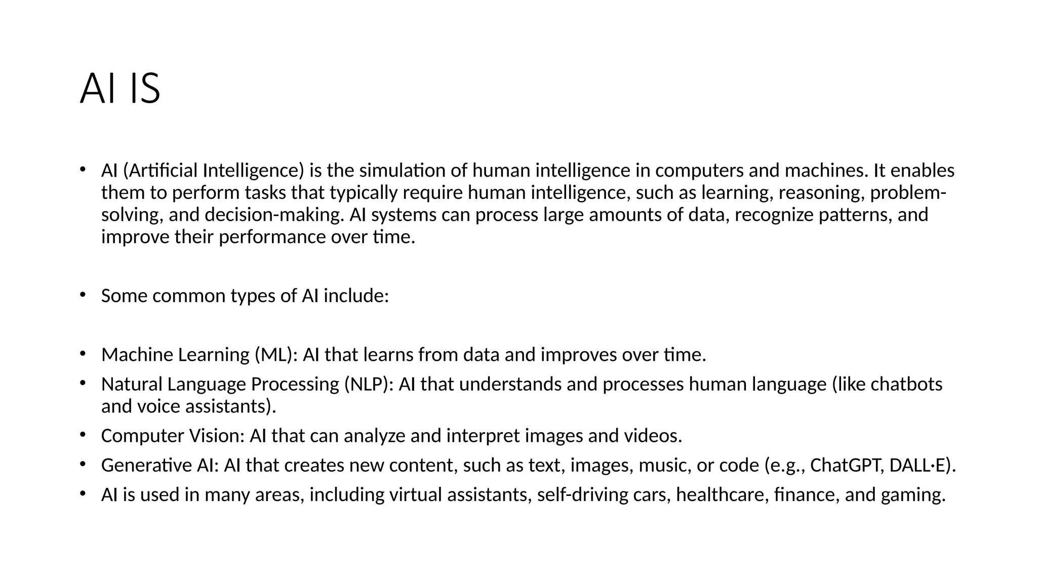 What is AI AND MACHINE LEARNING WITH.pptx