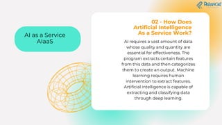 What Is AI As A Service (AIaaS) and how it works .pdf | Technology Industry | Industries