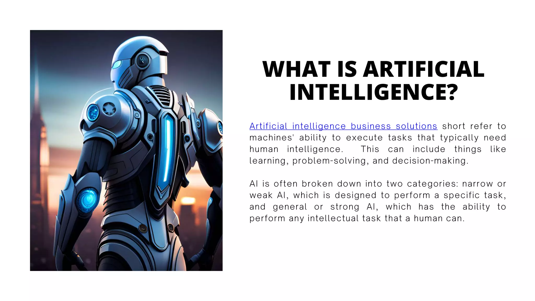 What Is AI Everything To Know About Artificial Intelligence.pptx | Artificial Intelligence ...
