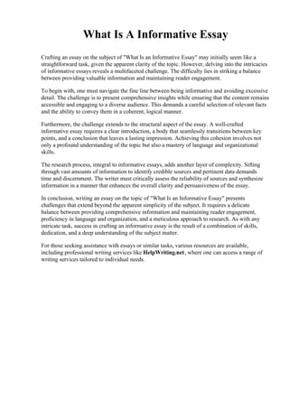 What Is A Informative Essay.pdf