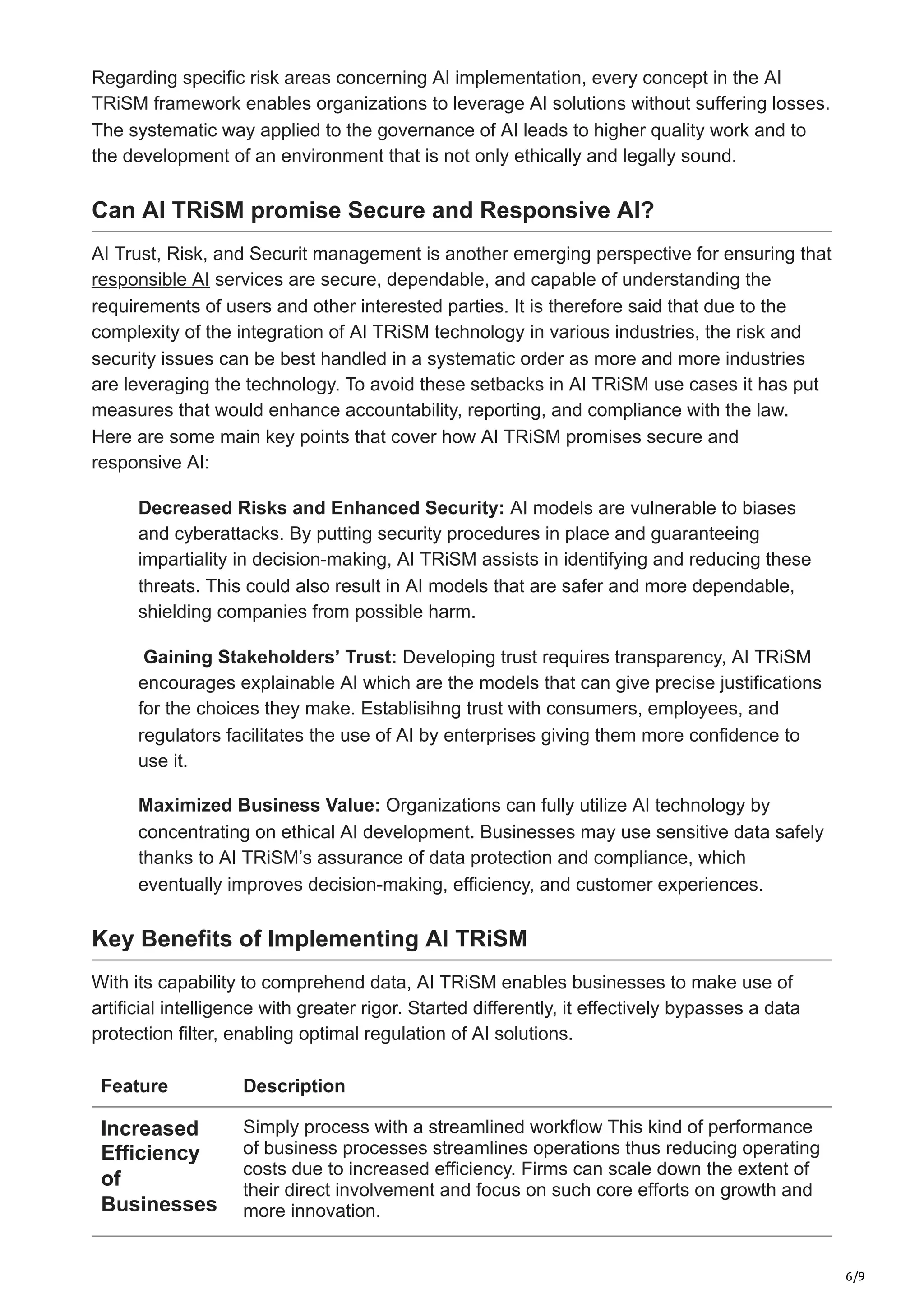 What is AI TRiSM Addressing Trust Risk and Security.pdf