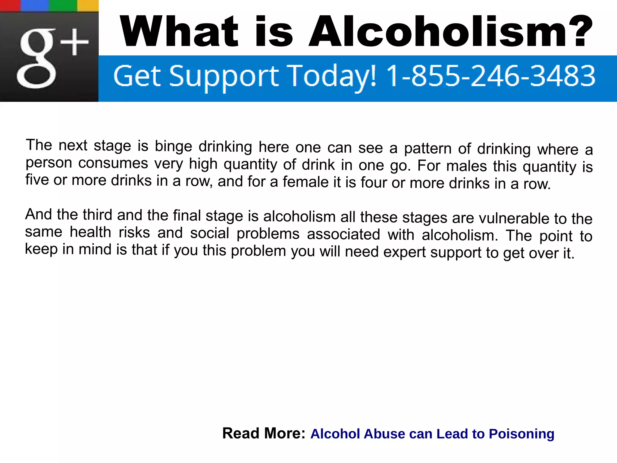 What is Alcoholism? | PDF