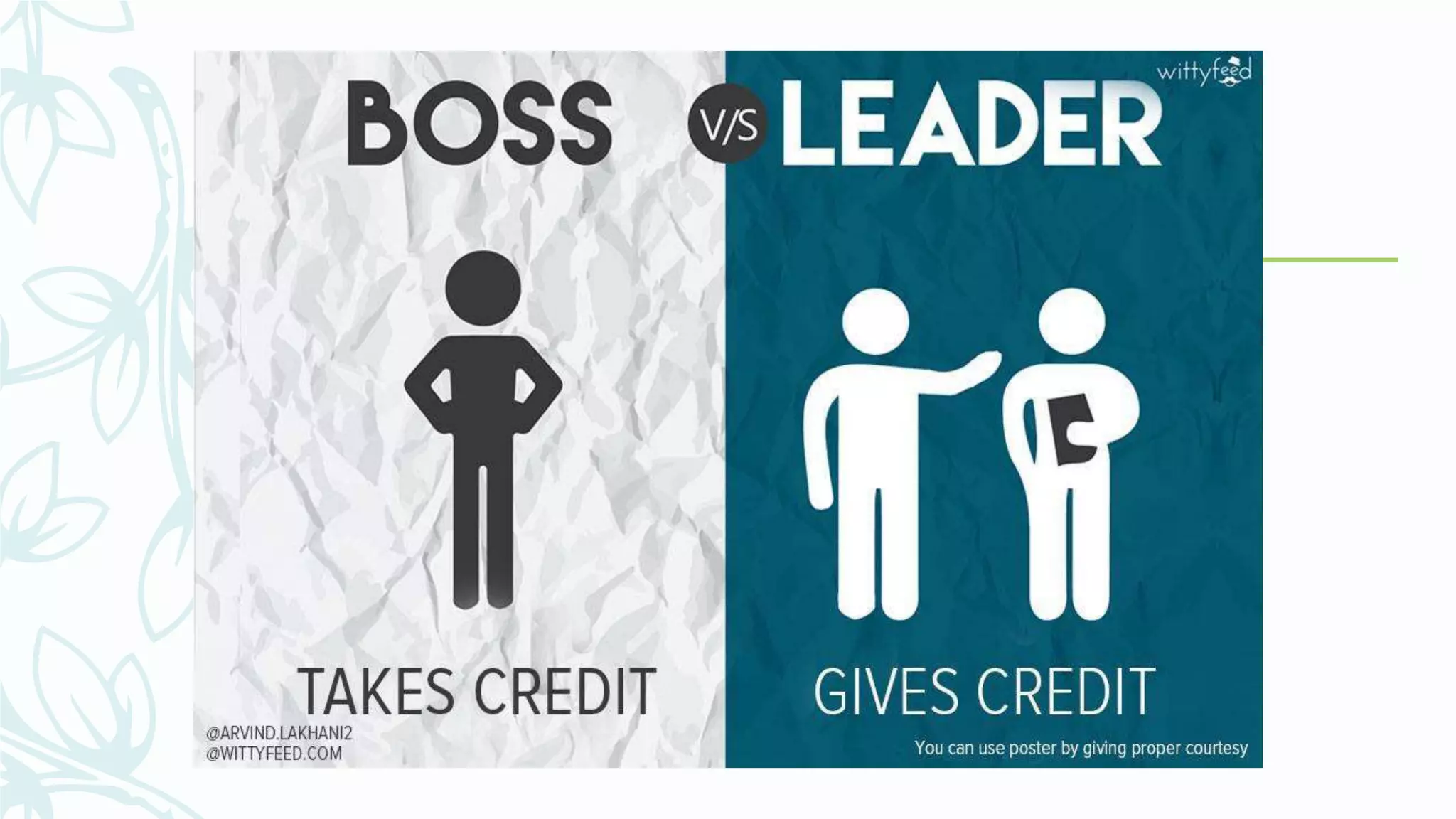 What is a leader | PPT