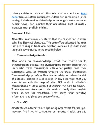 What is ALEO Coin, And How Does It Work.pdf