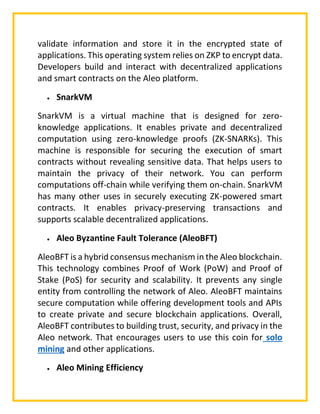 What is ALEO Coin, And How Does It Work.pdf