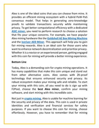 What is ALEO Coin, And How Does It Work.pdf