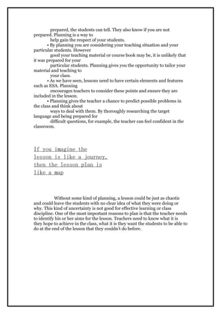 What Is A Lesson Plan? | DOC