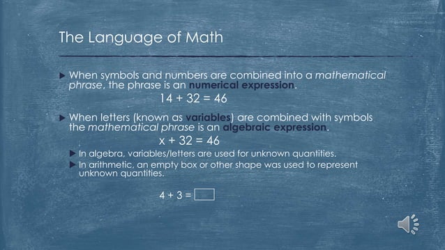 What is algebra | PPT