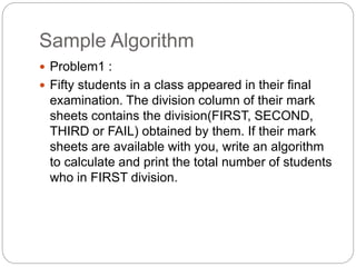What is algorithm | PPT
