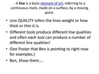 What is a line? | PPT