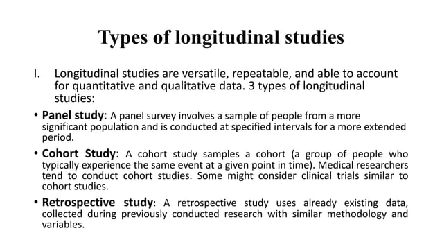 What is a Longitudinal Study.pptx