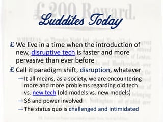 What is a Luddite? | PDF