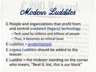 What is a Luddite? | PPT