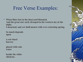 What is a lyric poem | PPT