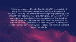 What is a Mainframe Managed Service Provider.pdf