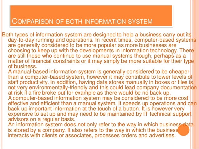 Manual Information System Cape unite 1