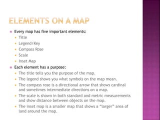 What is a map- Introduction to Map Skills Presentation | PPTX