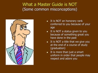 What is a Master Guide .ppt
