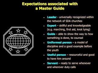 What is a Master Guide .ppt