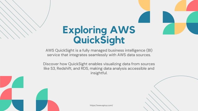 What is Amazon QuickSight | What is QuickSight | PPT
