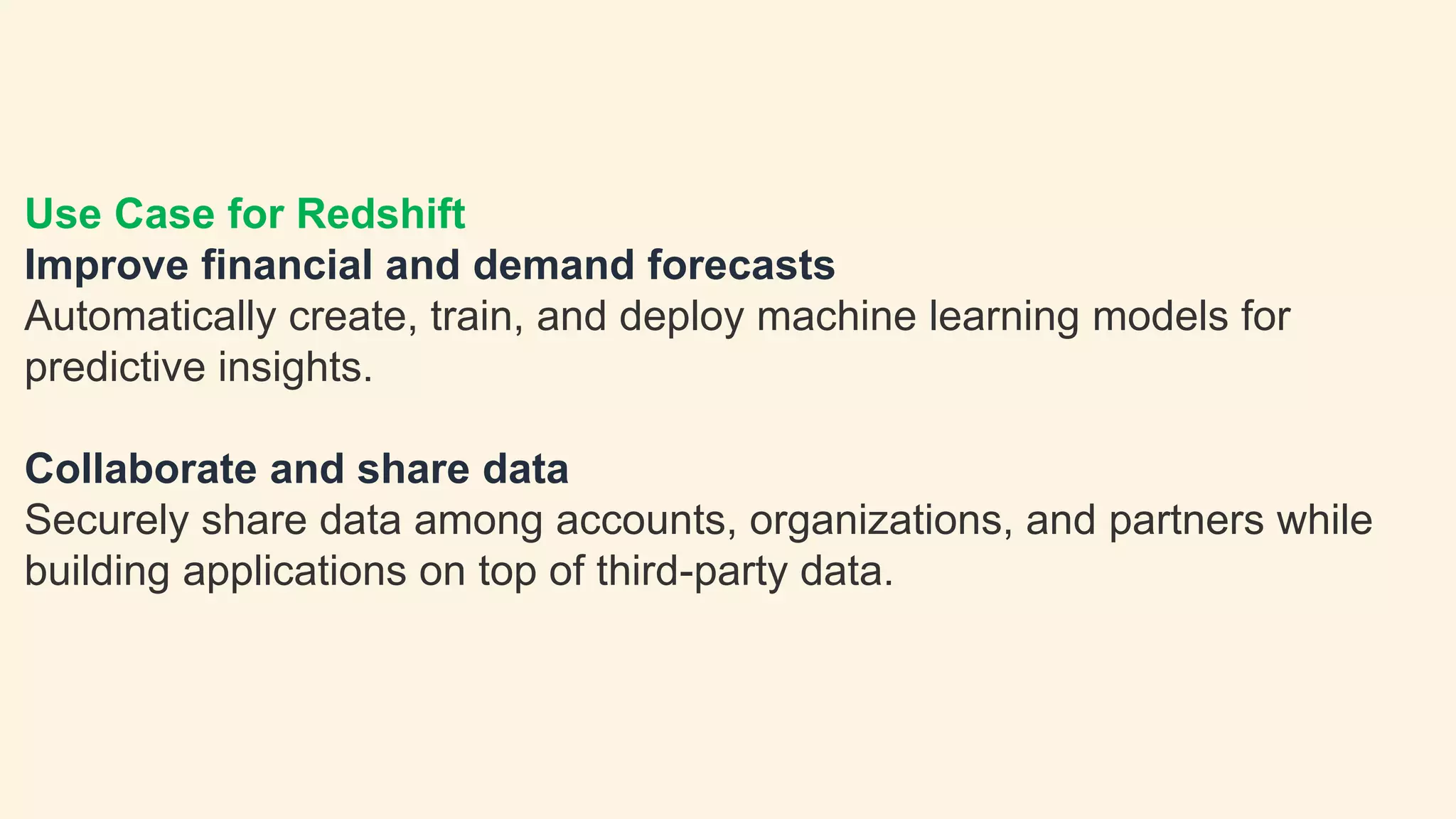 What is Amazon Redshift? | PPT