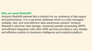 What is Amazon Redshift? | PPTX | Databases | Computer Software and Applications